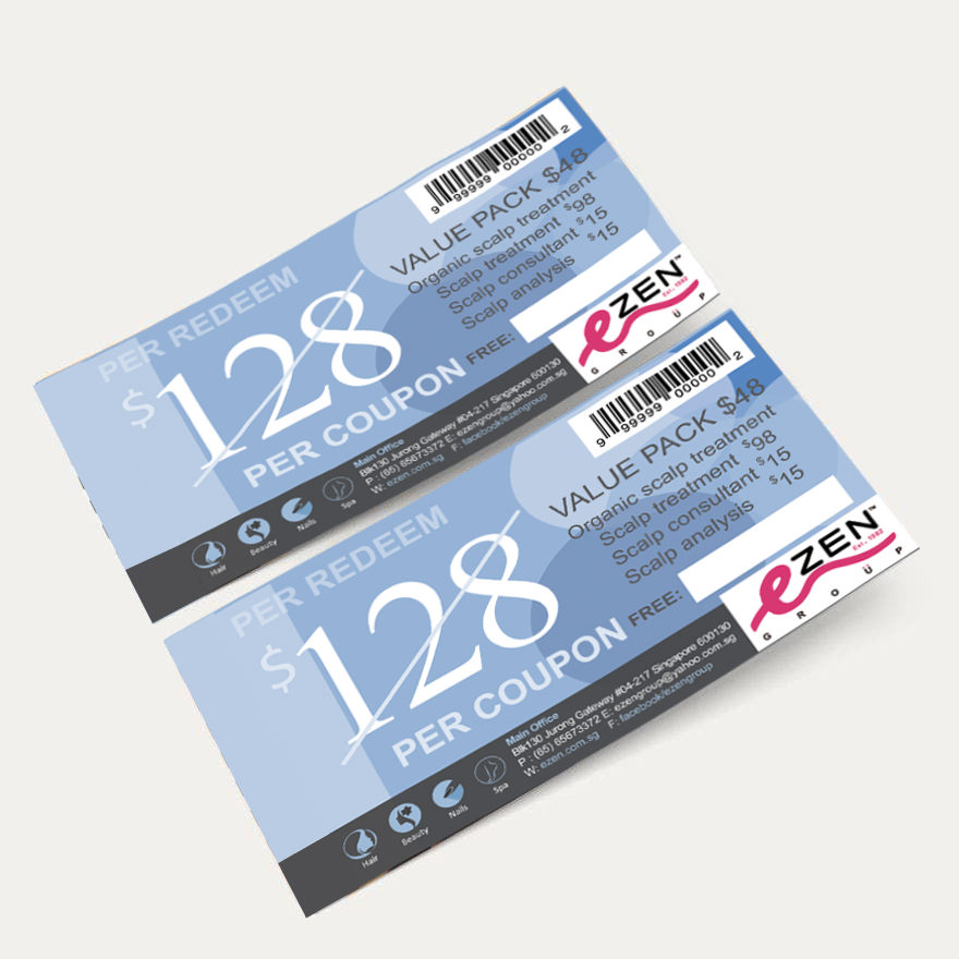 Ticket | Voucher | Coupon (Loose Sheet)